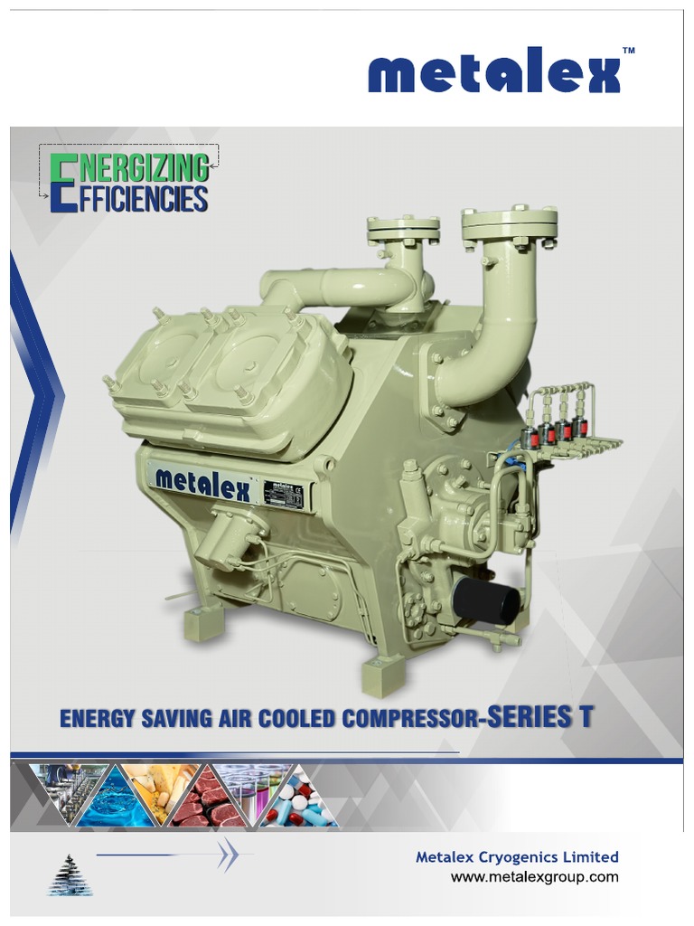 Introducing the Energy Efficient and Reliable Metalex Air Cooled Compressor Series T for Ammonia ...