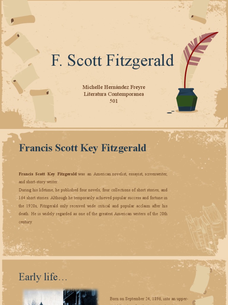 F.scott Fitzgerald | PDF | F. Scott Fitzgerald | Zelda Fitzgerald