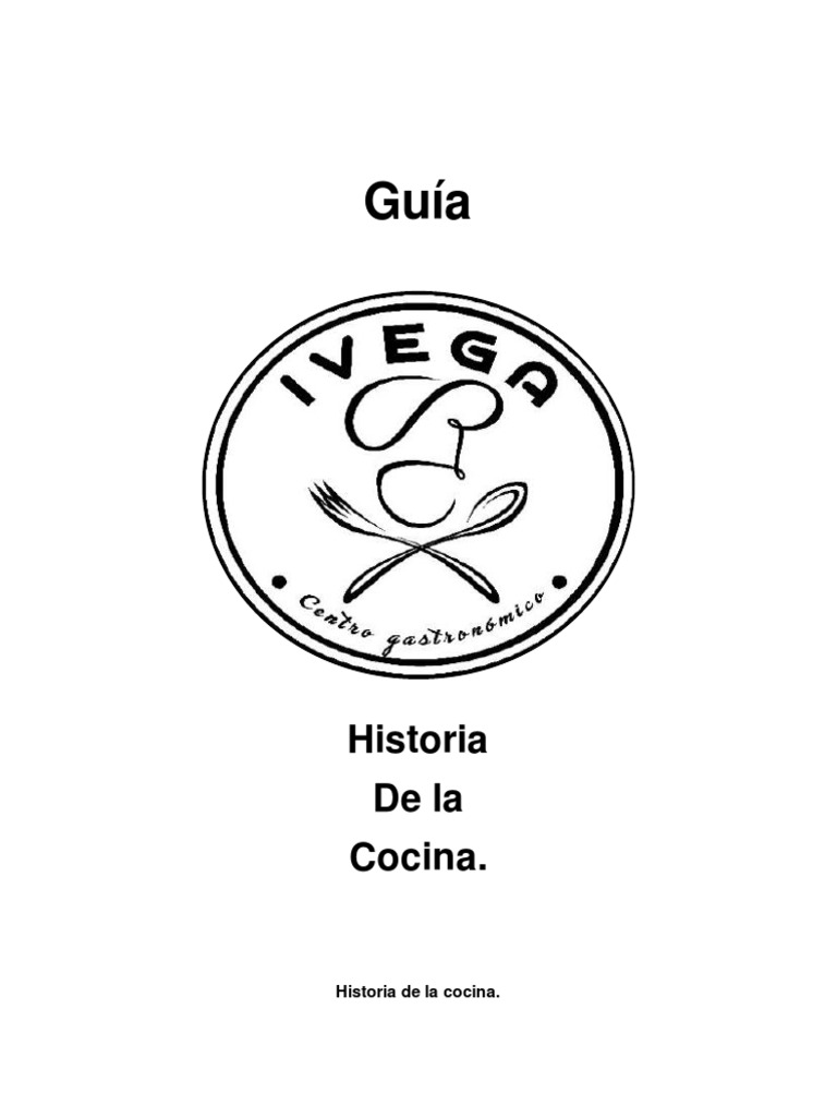 Historia De La Cocina Pdf Hirviendo Especia