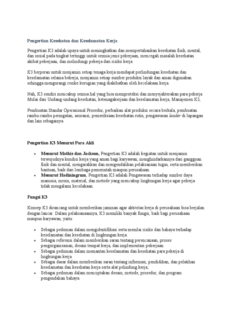 Materi K3 R | PDF | Komputer