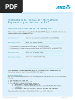 ANZ International Money Transfer Guide | PDF