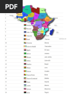 Capitales de África | PDF | África | Marruecos