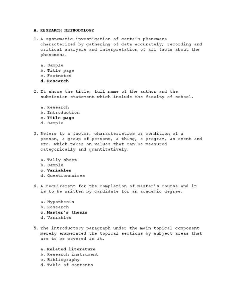 Research Methodology Overview Guide | PDF | Sampling (Statistics) | Hypothesis