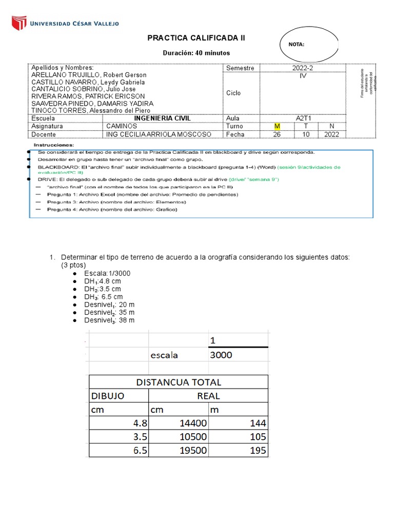Practica Calificada 2 | PDF