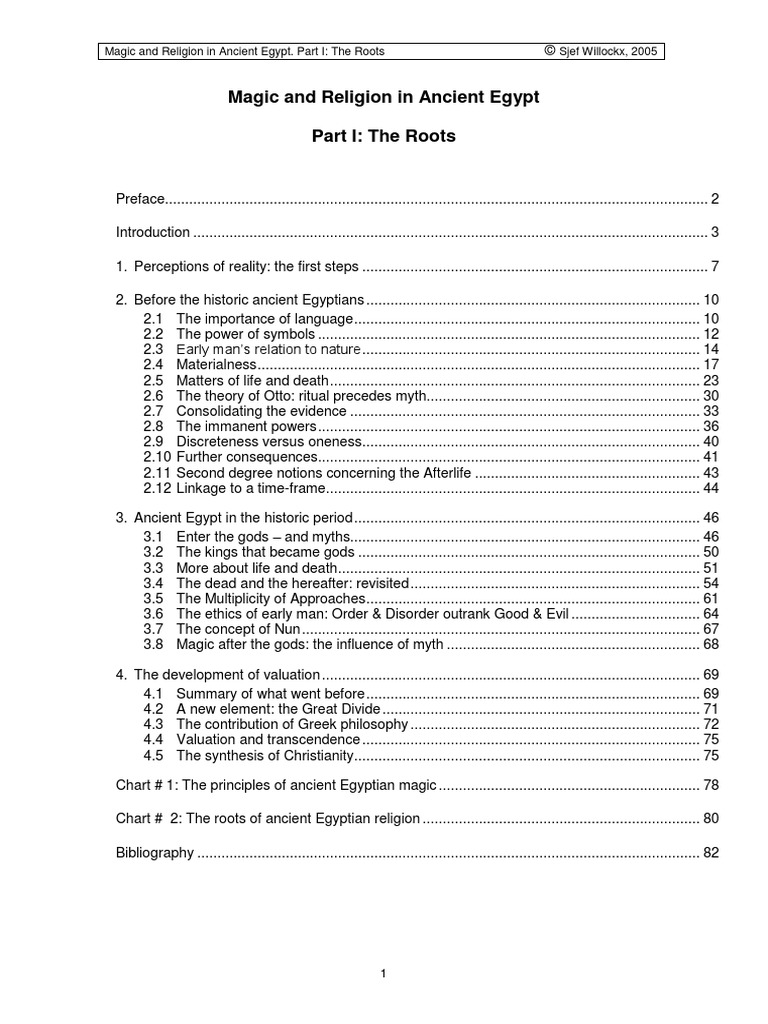 Magic and Religion in Ancient Egypt | PDF | Ancient Egyptian Religion ...