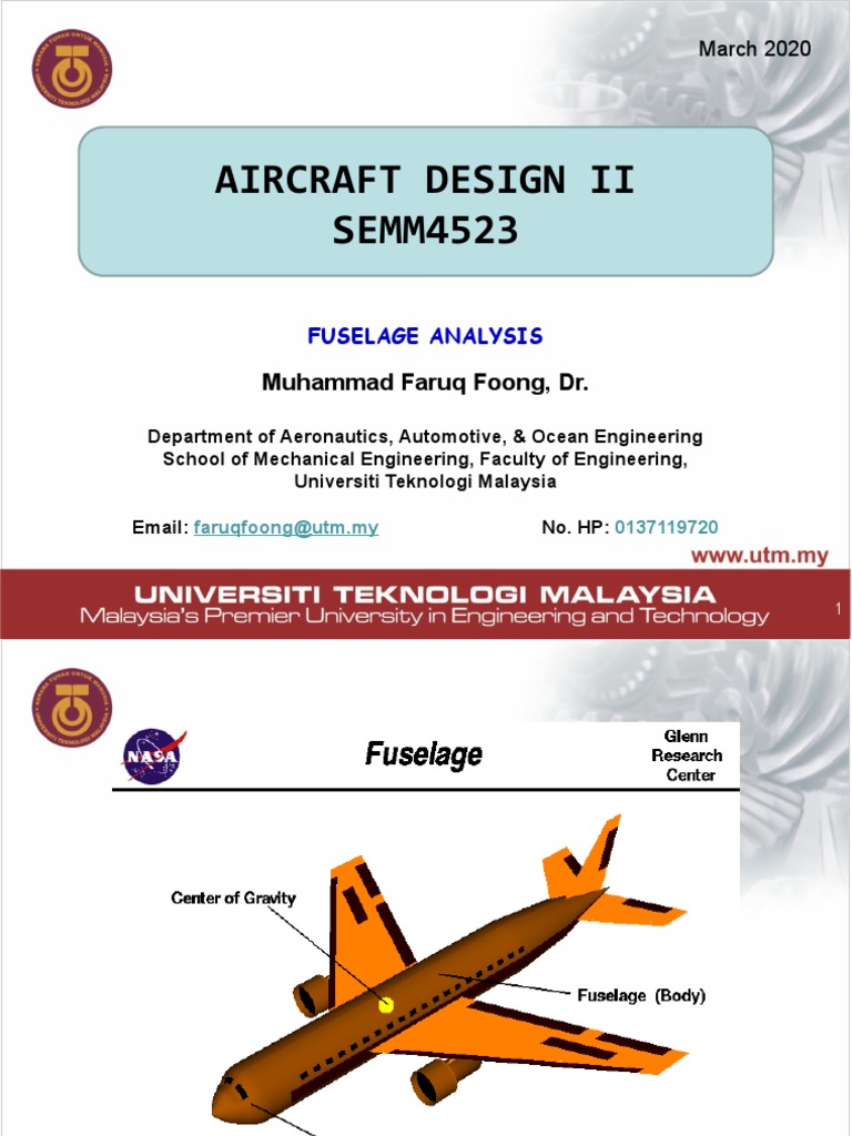 Lecture 3 - Fuselage Analysis | PDF | Stress (Mechanics) | Bending