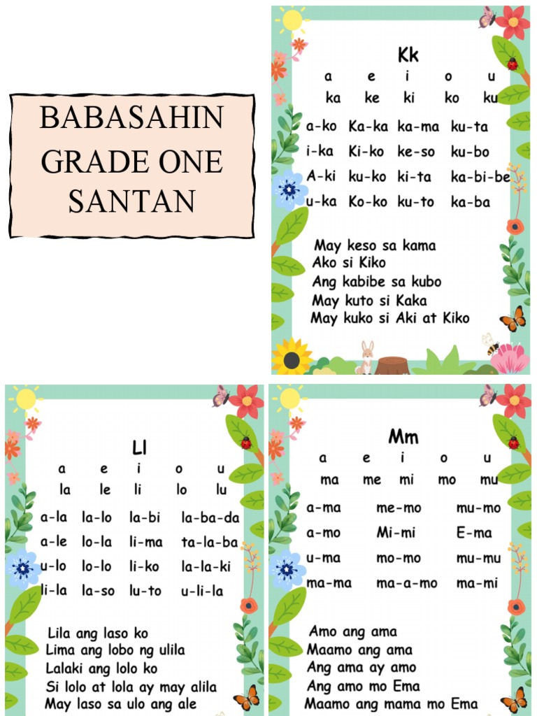 Abakada Print Word | PDF