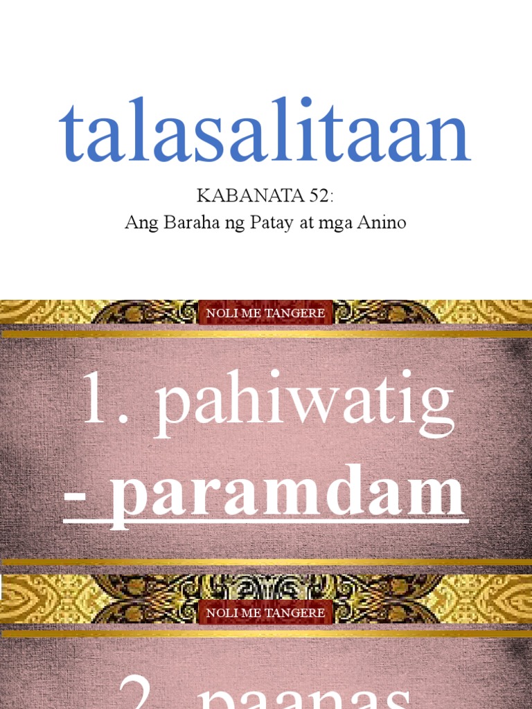 Kabanata 52 and 53 | PDF