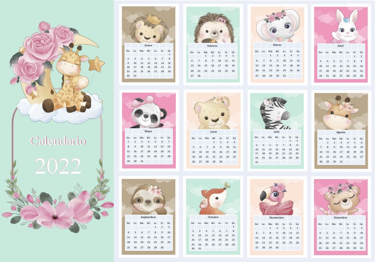 Tarjetas para Calendario | PDF