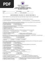 AP 10 - First Quarter Exam | PDF