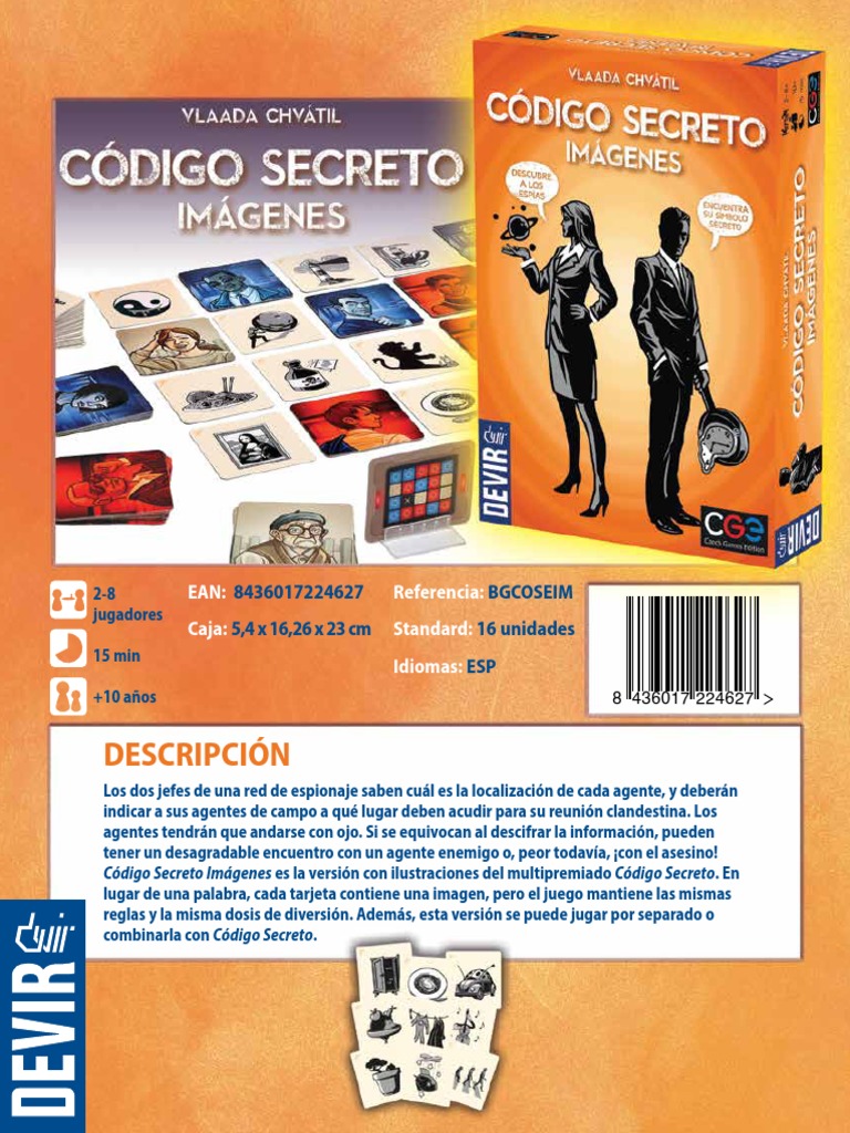 Codigo Secreto Imagenes - Ficha | PDF