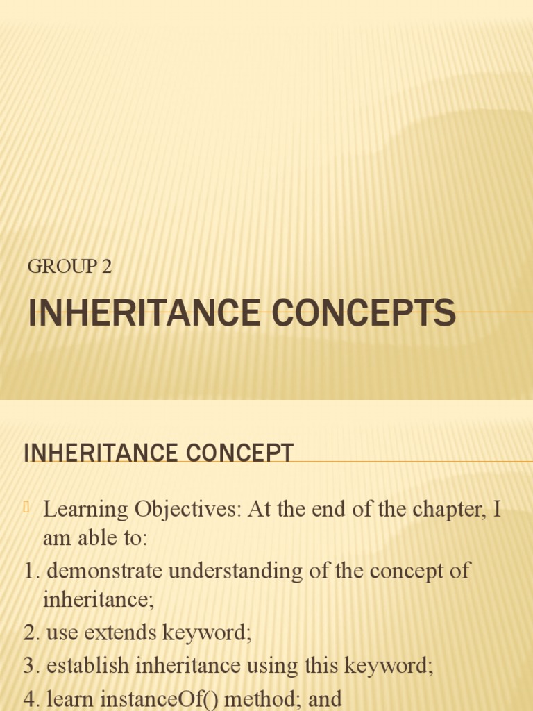 Inheritance Concept 100625 Pdf Inheritance Object Oriented Programming Class Computer 8376
