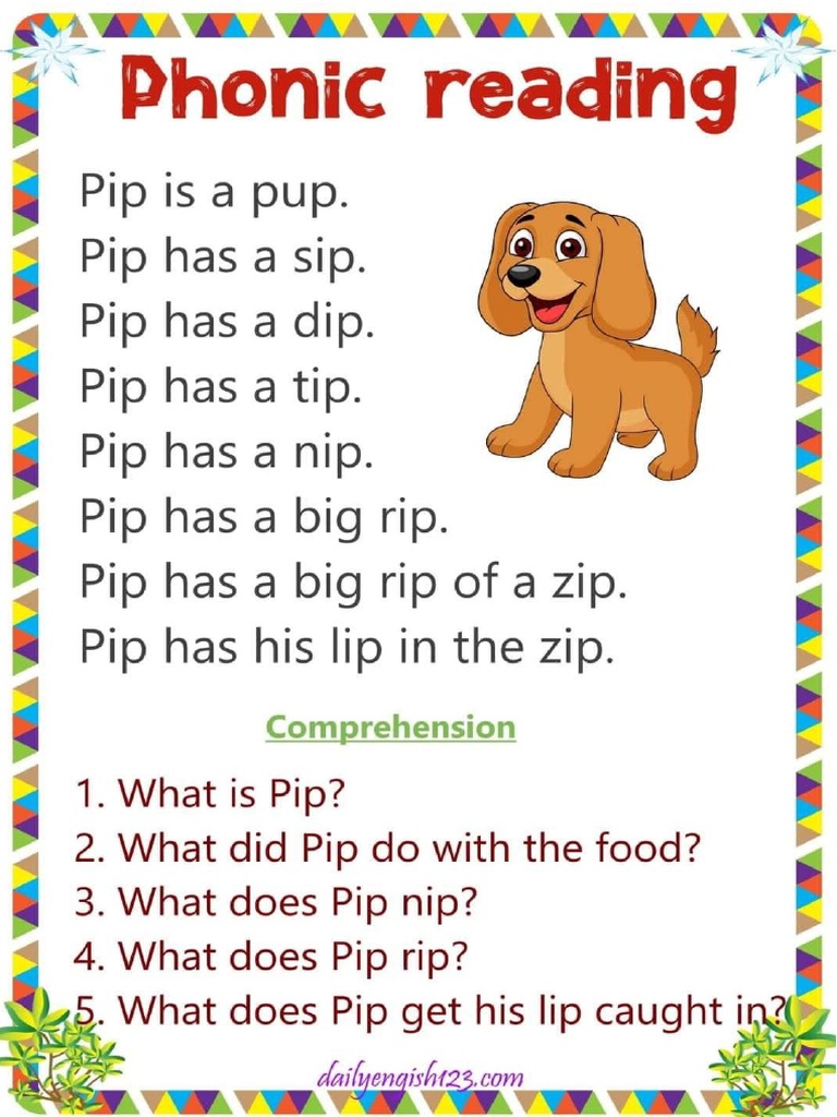 Phonic Reading | PDF