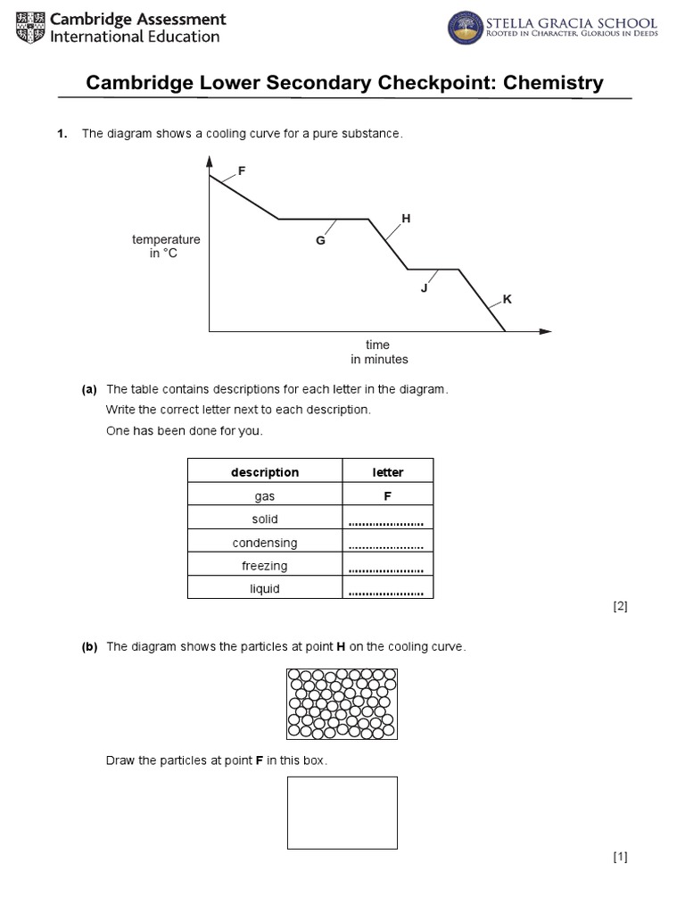 Checkpoint Preparation Paper 1&2 - Compressed | PDF | Chemical ...