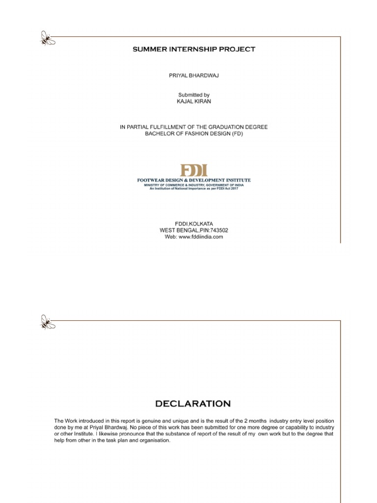 Internship Report | PDF