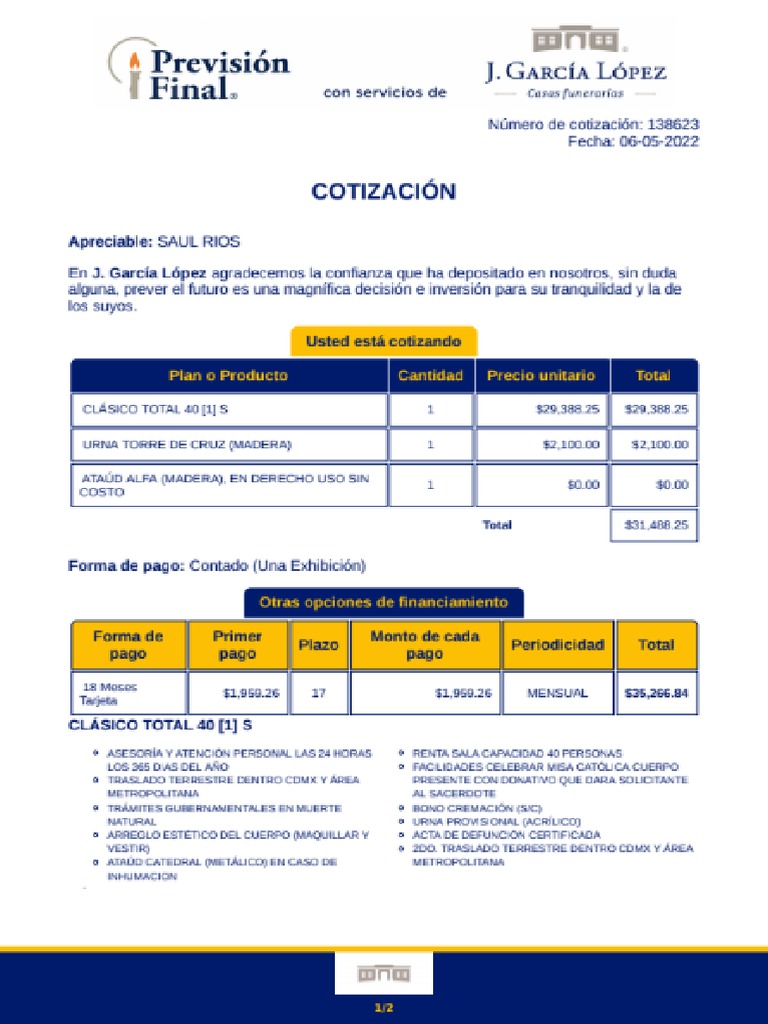 Clásico 40 SAUL Rios | PDF