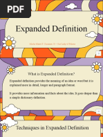Techniques of Extended Definition | PDF | Career & Growth | Science ...
