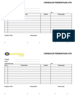 Contoh Form Peminjaman Barang Inventaris Kantor 02 | PDF