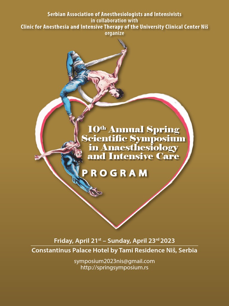 PROGRAM 10th Annual Spring Scientific Symposium in Anaesthesiology and ...