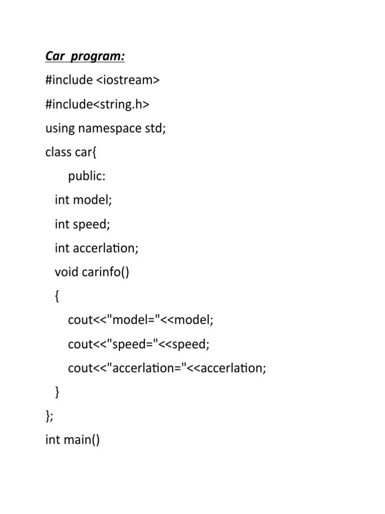 Chooty Program | PDF