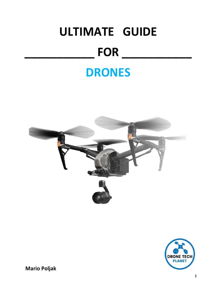 Ultimate Guide - FOR - : Drones | PDF | Unmanned Aerial Vehicle | Prices
