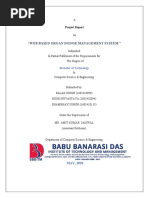 College Event Management Project Report | PDF