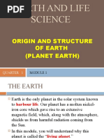 Earth Science SHS 1.4 Encounter Theory | PDF | Planets | Stars
