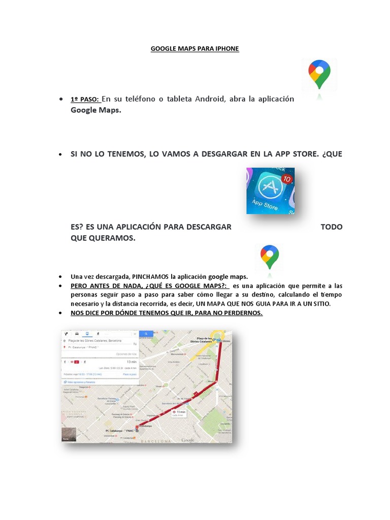Goog Maps para Iphone | PDF