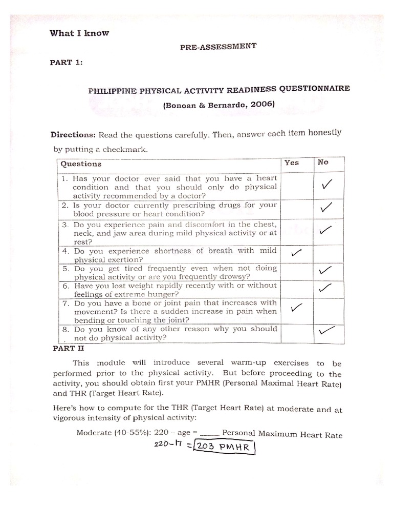 Mago A. - Module 1 - Nature of Aerobic Exercise | PDF