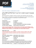 Dubai Job Offer Letter Sample 2024 | PDF | United Arab Emirates ...