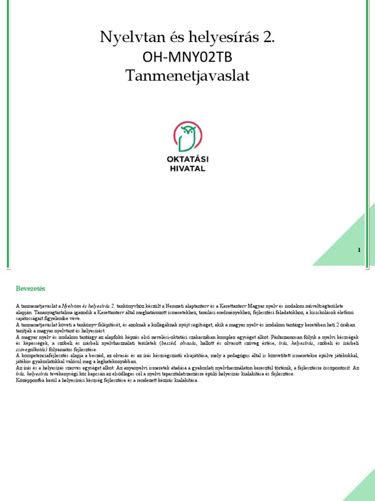 Nyelvtan | PDF