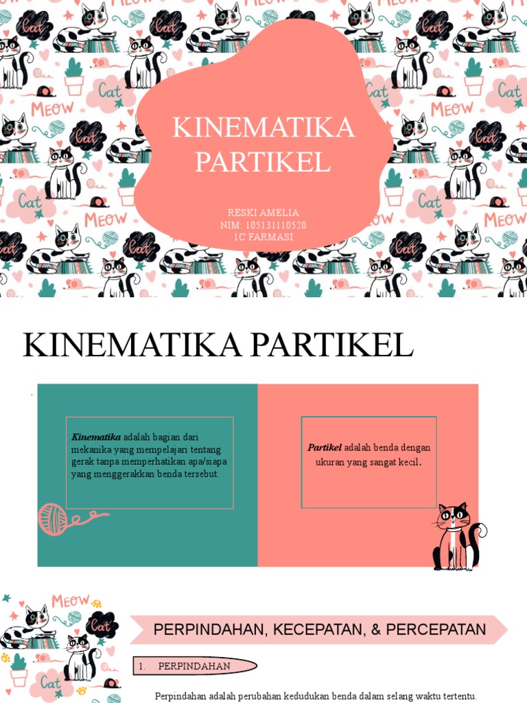 Kinematika Partikel: Konsep dan Contoh | PDF