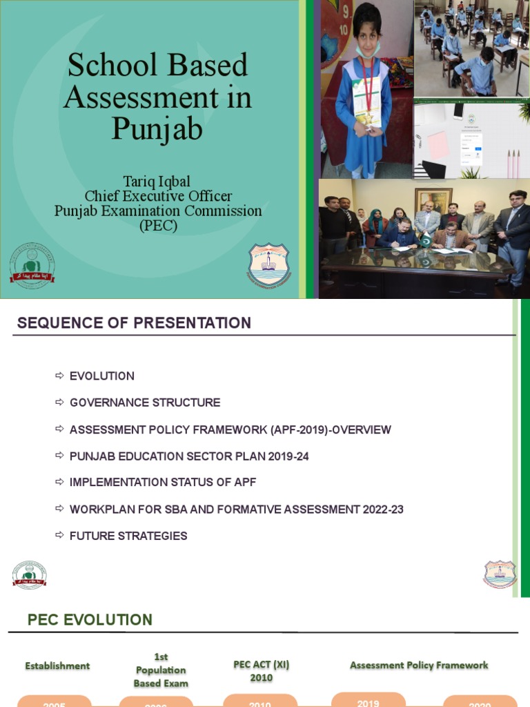 PEC Presentation | PDF | Educational Assessment | Educational ...