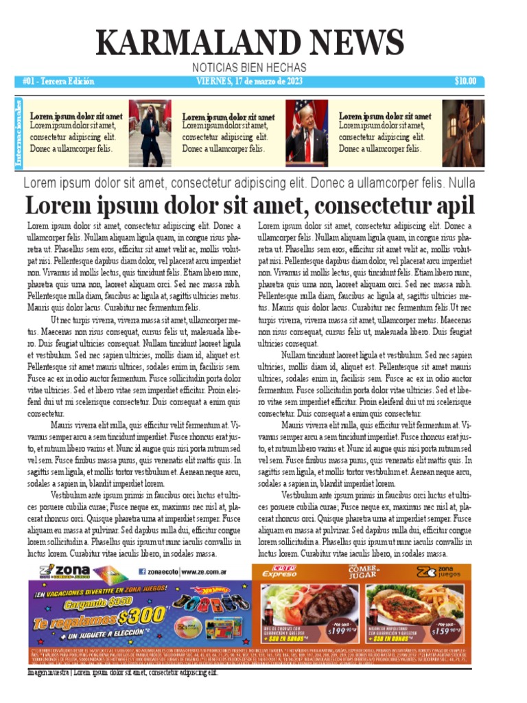 Ejemplo de Periódico | PDF