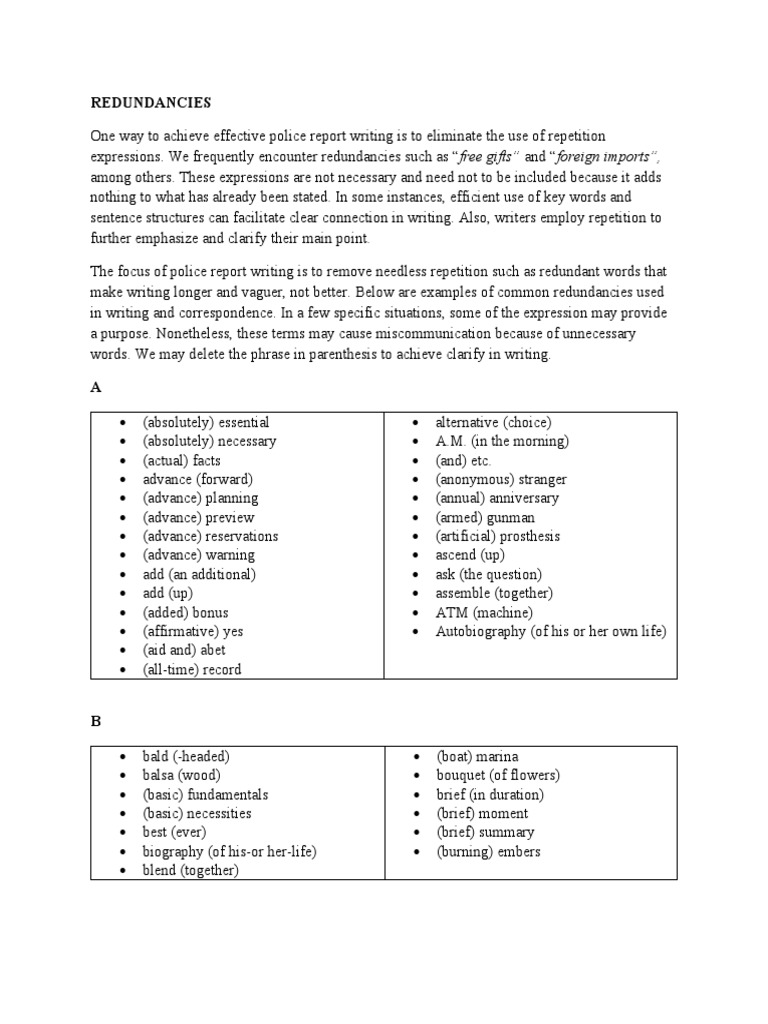 Week 2 Technical Report Writing 1 | PDF | Detention (Imprisonment) | Crimes