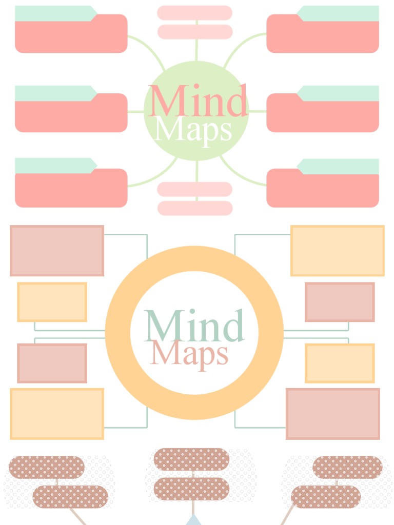 Plantillas de Mapas Mentales | PDF