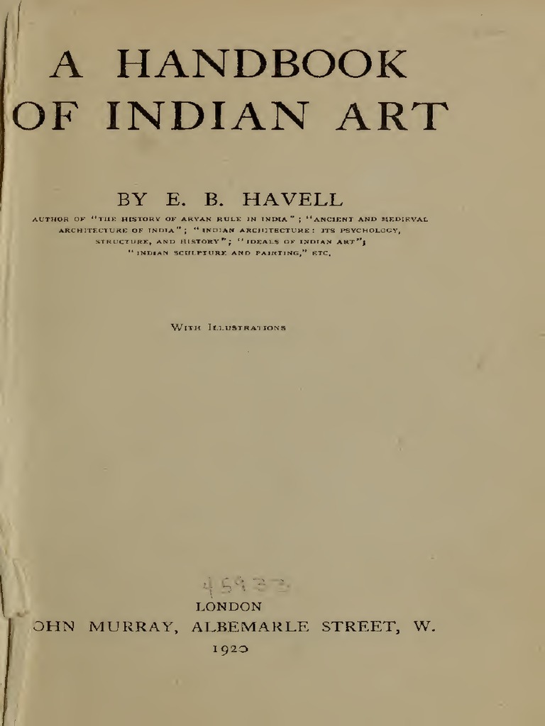 A Handbook of Indian Art E B Havell | PDF | Ashoka | Vedas