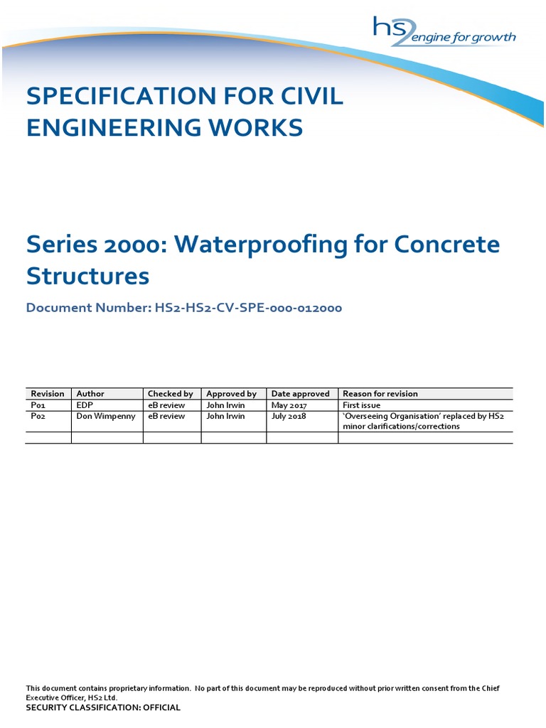 Hs2-Hs2-Cv-Spe-000-012000 (P02) | PDF | Asphalt | Concrete