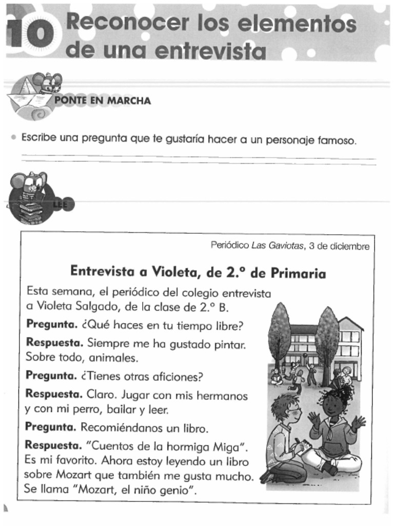 Comprensión Lectora 2º Primaria | PDF