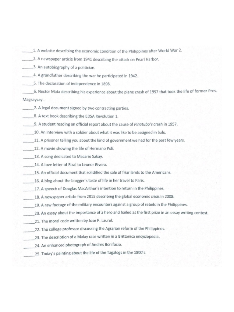 GEC 2 - Practice Exercise | PDF