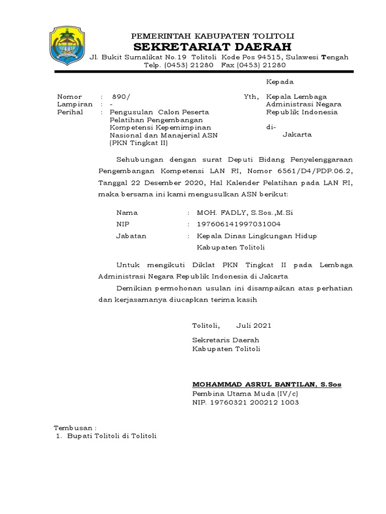 Permohonan Usulan PIM | PDF