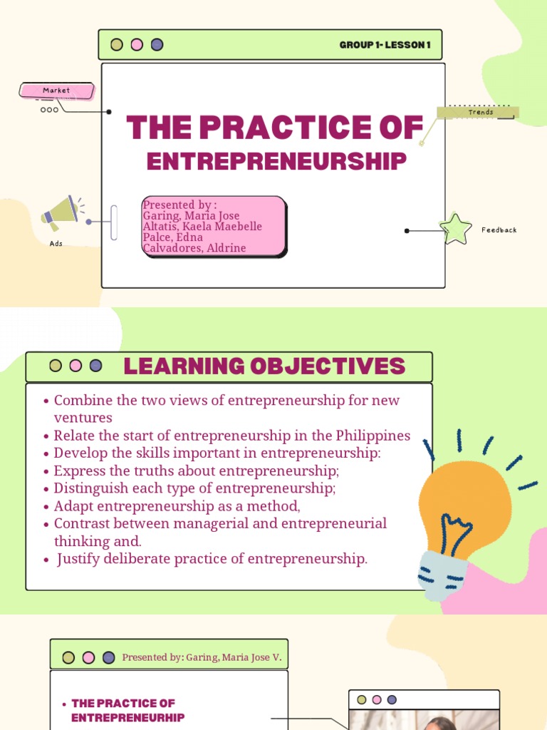 The Practice Of: Entrepreneurship | PDF | Entrepreneurship | Psychological Concepts