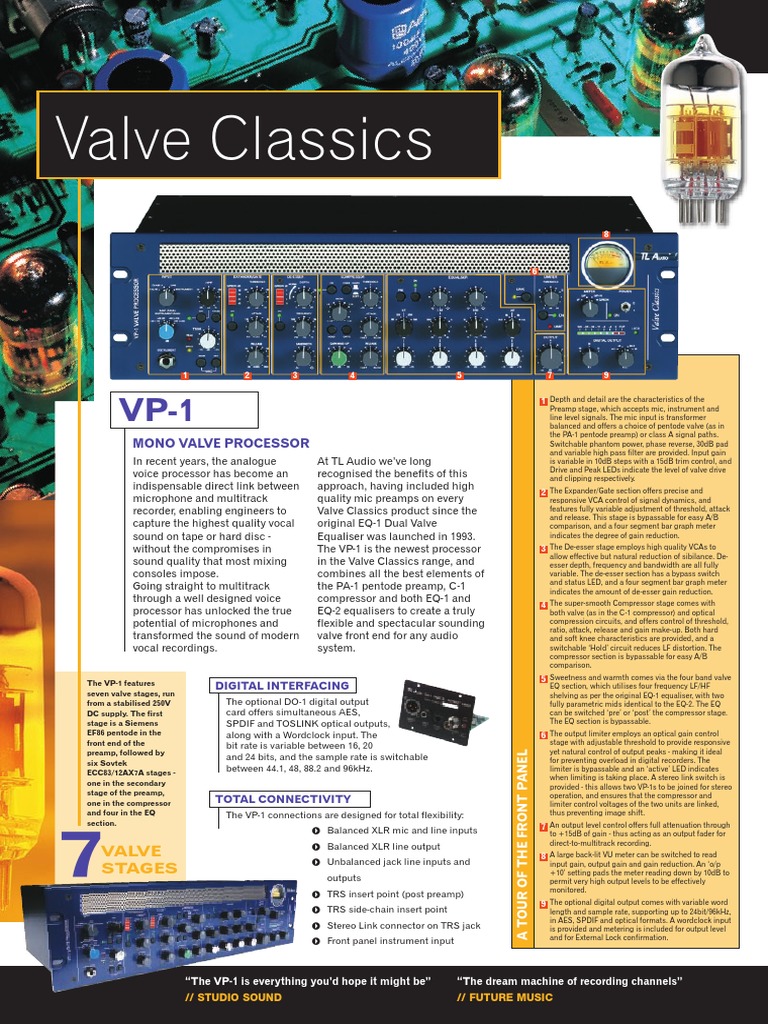 1703 TLAEQ2Brochure | PDF | Equalization (Audio) | Microphone