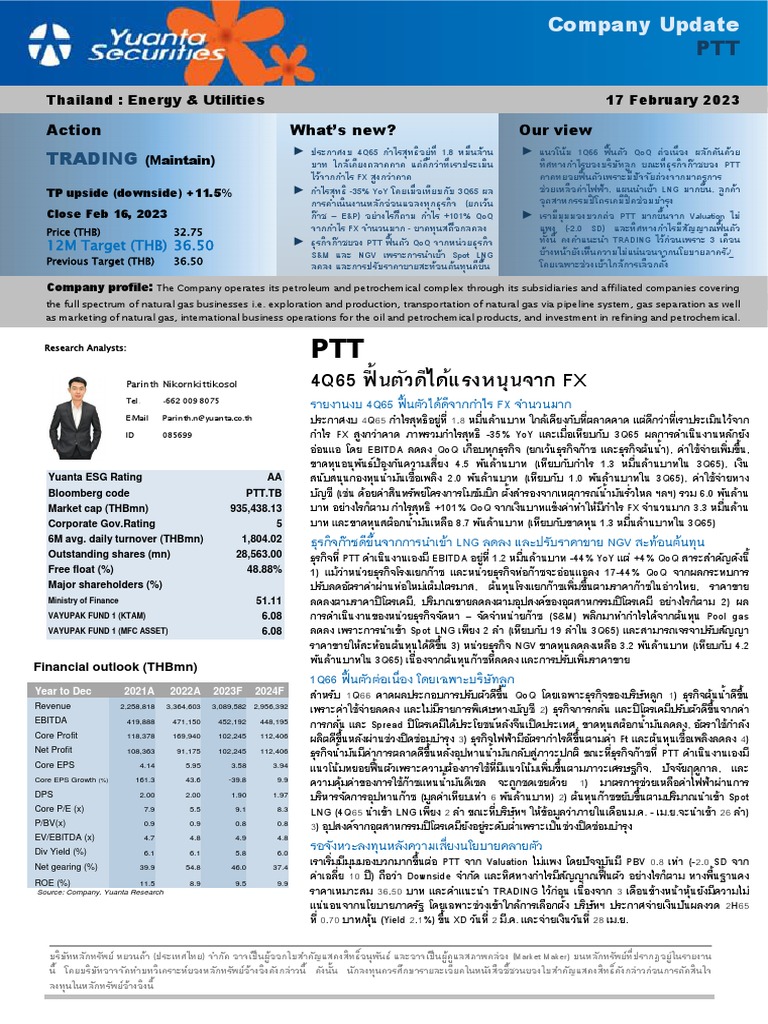 Yuanta PTT 239960 | PDF
