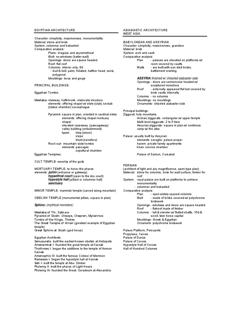 Phil Arch Review B | PDF | Gothic Architecture | Dome