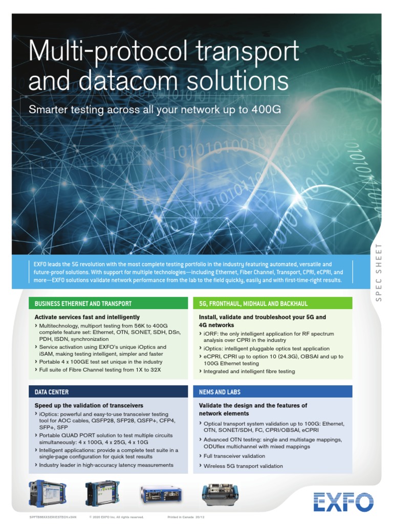 FTB 5 Gprospecsheet 1608163897232 | PDF | Networking Standards ...