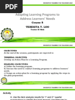 PPST - RP Module 19 Obj 11 Learning Programs | PDF | Learning ...