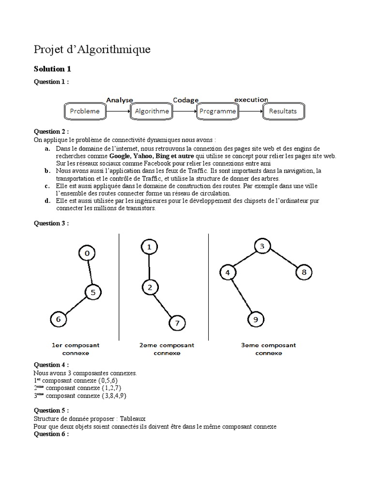 Projet Du Prof D'algorithme | PDF | Internet | Internet et Web
