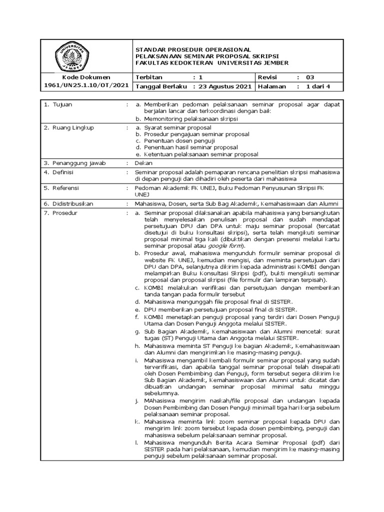 SPO Seminar Proposal Final | PDF