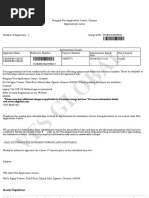VFS Appointment Letter | PDF | Travel Visa | Occupational Safety And Health